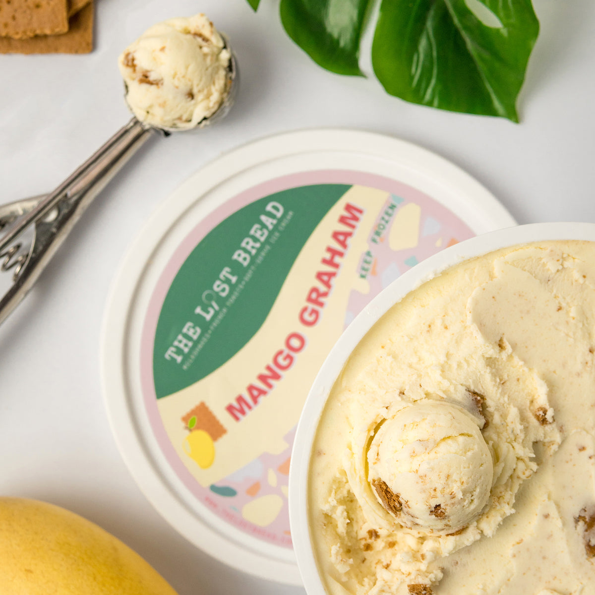 Mango Graham (1L Tub) | The Lost Bread Online