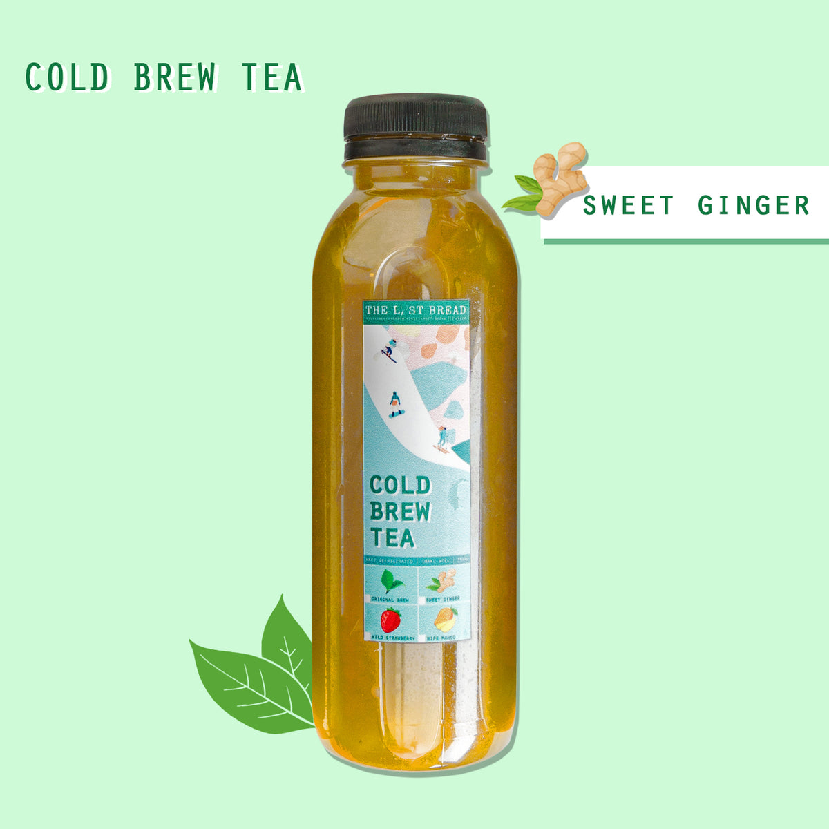 Sweet Ginger Cold Brew Tea | The Lost Bread Online